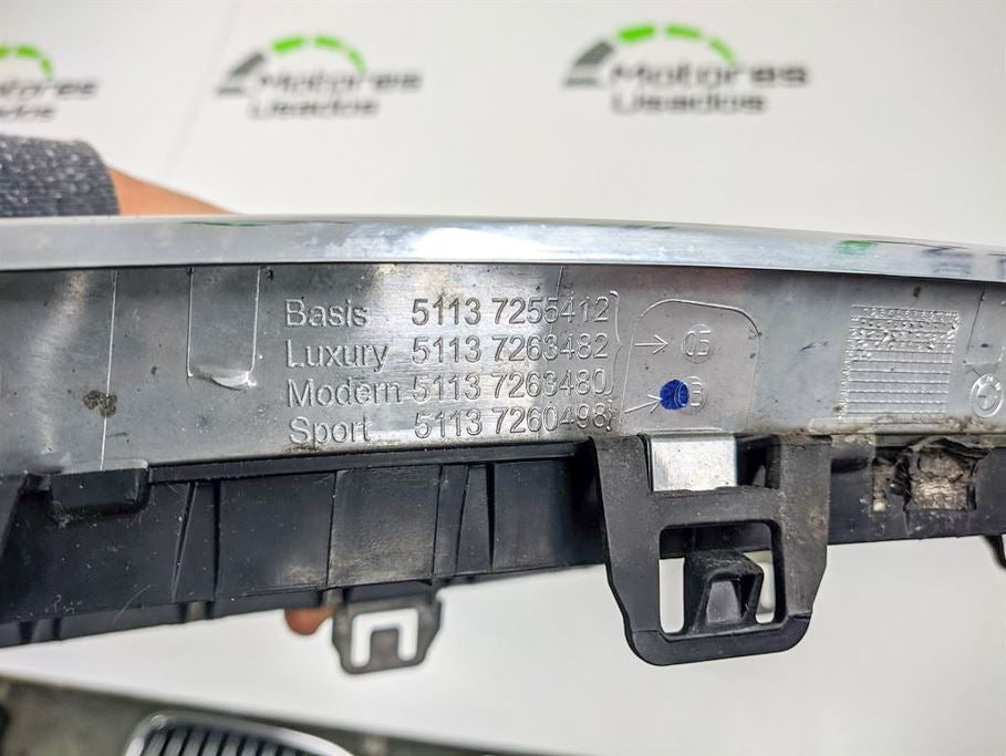 Grelha BMW Serie 3 Usada Original F30, F80 51137255412 – Motores Usados
